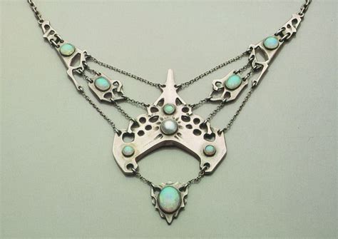 Friedrich Adler, necklace, Munich, 1905, produced by Marie Herberger ...