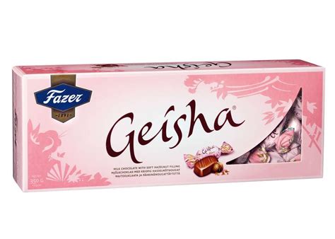 ぼんやりと暮らしている日々: FazerのGeishaチョコ