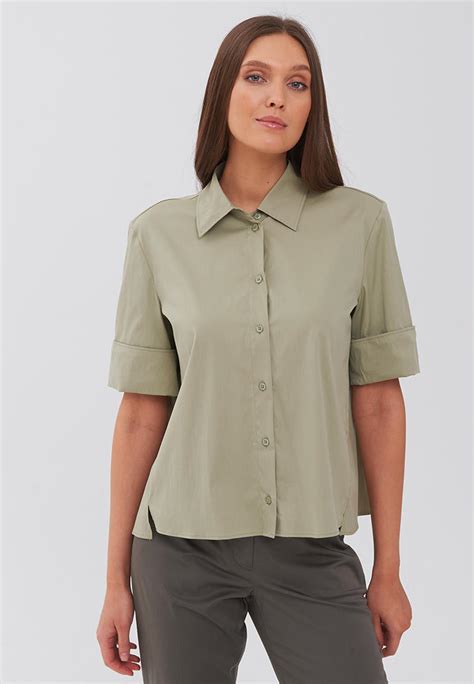 Рубашка Gerry Weber, цвет: хаки, XD001XW0077M — купить в интернет ...