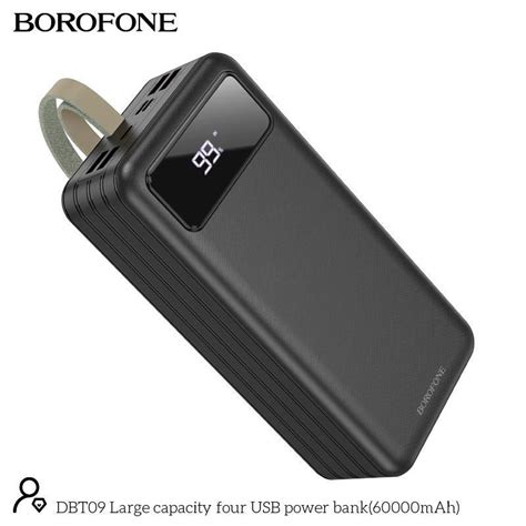 Купити Потужний Power Bank 60000mAh з ліхтариком, дисплеєм/Портативний ...