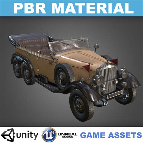 Pbr realistic mercedes-benz w31 3D - TurboSquid 1318076