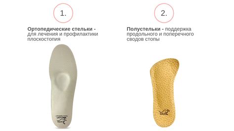 Стельки для обуви на высоком каблуке - Zeniza.ru