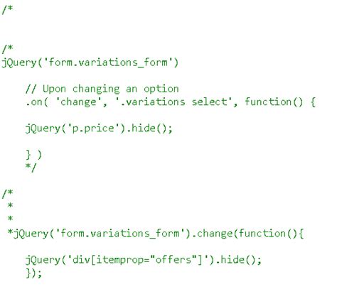 javascript - jQuery .change not working in WooCommerce - Stack Overflow