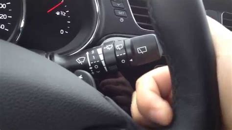 KIA Ceed подогрев руля - YouTube