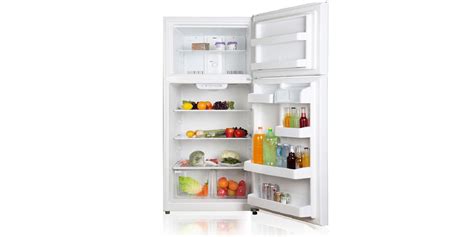 Midea 18 cu. ft. Top Mount Freezer Refrigerator | Gonzalez Furniture