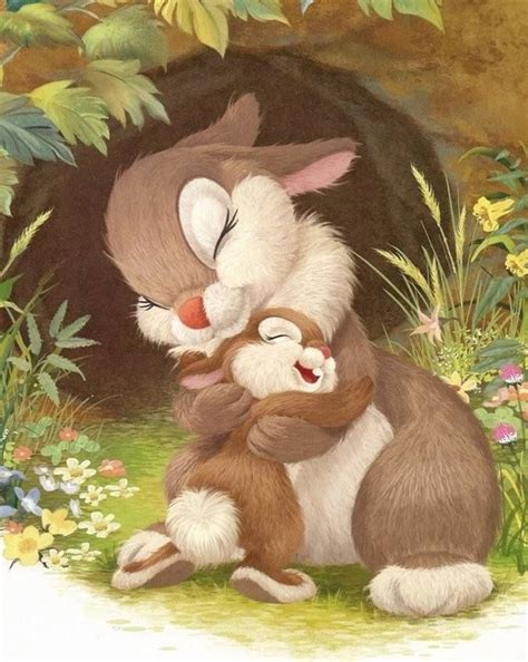 I love you, mom Маленький зайчонок улыбнулся маме: Я тебя люблю вот так ...