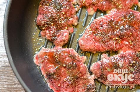 Лангет классический (пошаговый фото рецепт) - ВашВкус