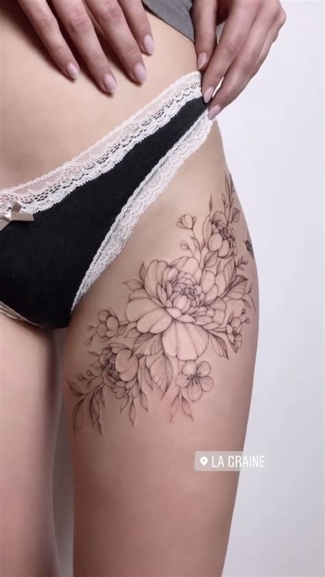 Pin on Ink | Tattoos for women, Thigh tattoos women, Flower thigh tattoos