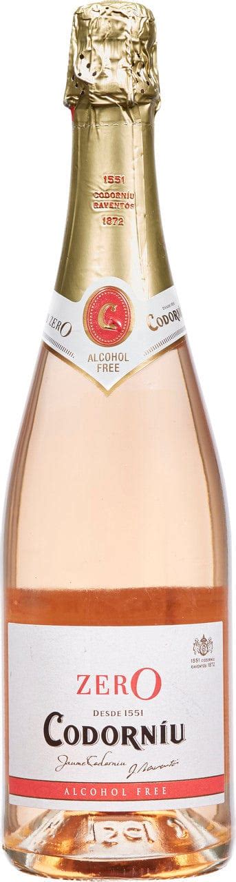 Codorniu Zero Rose Alcohol Free Sparkling – Triangle Wine Company