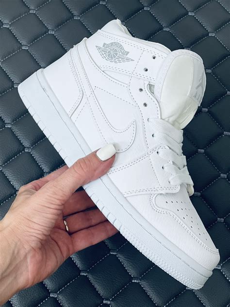 Кроссовки Nike air Retro Jordan all white кроссовки найк Джордан ретро ...