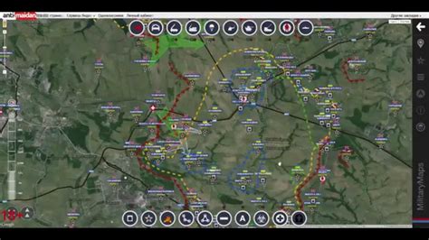 Обзор карты боевых действий MilitaryMaps за 09.02.2015 [Basketok] - YouTube