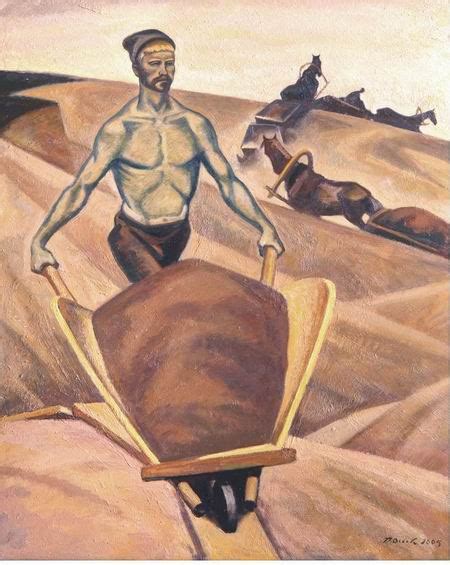П.П.Оссовский. Стройка - - www.Museum.ru