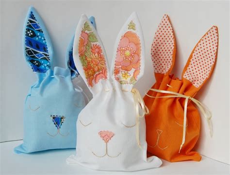 Пасхальные зайцы - мешочки для подарков | форум Babyblog