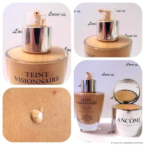 Lancôme TEINT VISIONNAIRE Foundation - «Die schöne flüssige Foundation ...