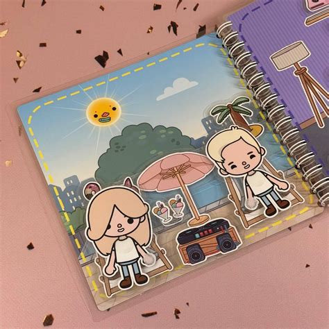 Тока Бока Toca Boca альбом-книга на липучках Toca Boca (ID#1913359332 ...