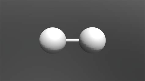 Hydrogen molecule - Download Free 3D model by Zudwa [61fb34c] - Sketchfab