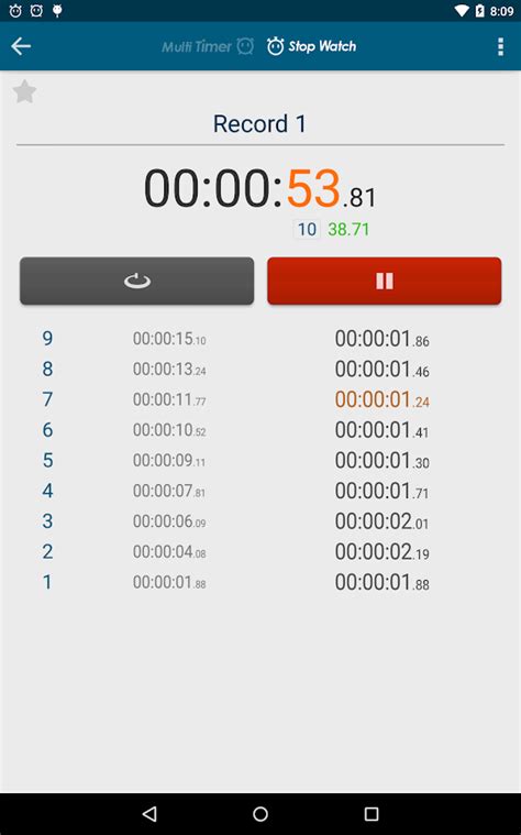 Multi Timer StopWatch – Android Apps on Google Play