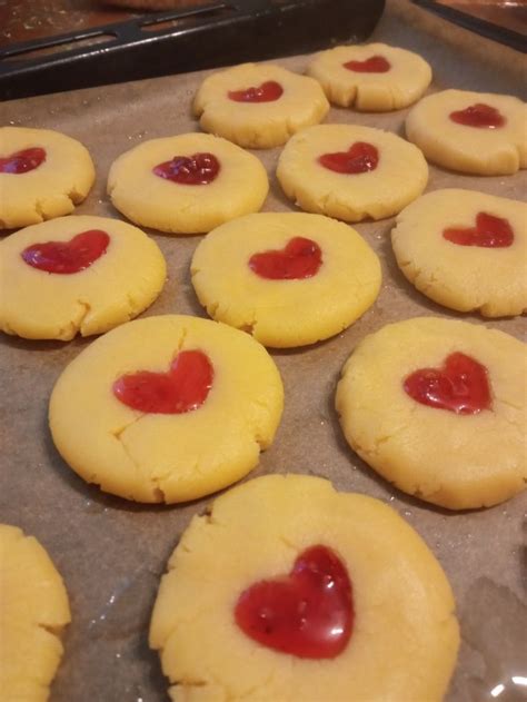 печенье с сердечками🍪 | Food, Recipes, Desserts