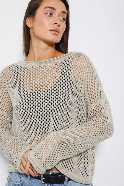 Кофта женская вязаная в сетку фисташка Modna KAZKA MKAR102133-2 onesize ...
