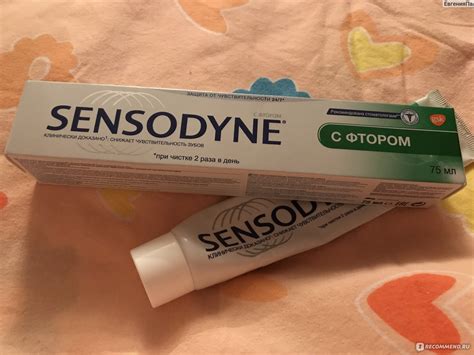 Зубная паста Sensodyne F - «Лучшая паста, которую приходилось ...