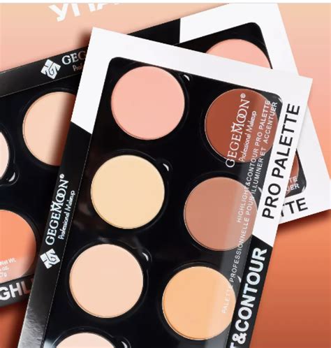 Палетка для контуринга GEGEMON Highlight & contour pro palette 3 в 1 с ...