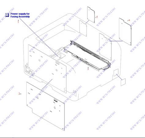 Diagram HP Color LaserJet CP1515