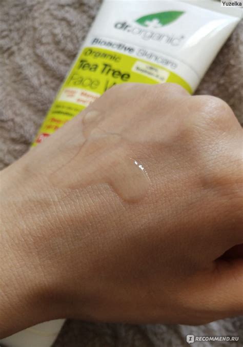 Гель для умывания Dr.Organic Tea Tree Face Wash - «Умывашка для лица ...
