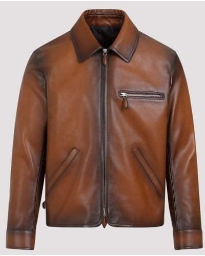 Brown Berluti Jackets for Men | Lyst