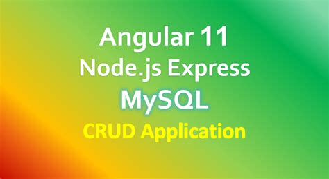 Angular 11 + Node.js Express + MySQL example: CRUD Application - BezKoder