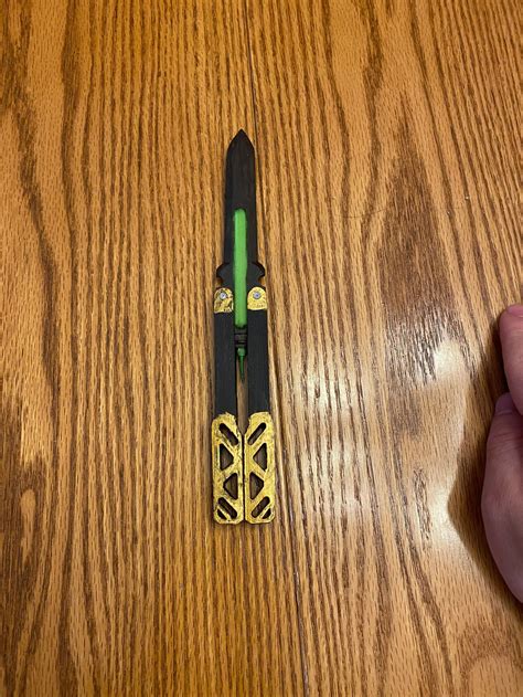 Apex Legends Octane Butterfly Knife Prop Replica - Etsy
