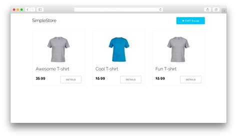 GitHub - chrisdiana/simplestore: A clean, responsive storefront ...