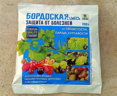 Бордоская жидкость, состав для винограда