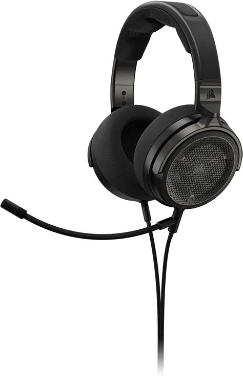 CORSAIR VIRTUOSO PRO Wired Open Back Streaming/Gaming Headset Carbon CA ...