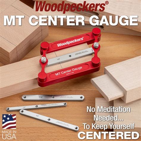 Center Finder Tool | Woodworking Center Gauge | Woodpeckers