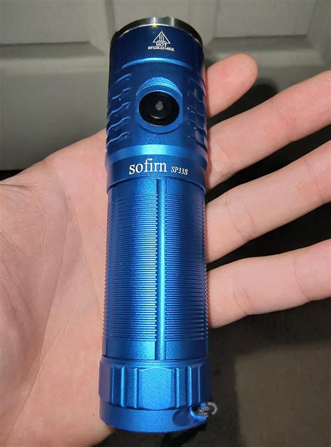 New Sofirn SP33s with beam and frog shots : r/flashlight