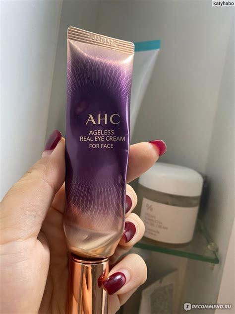 Крем AHC Ageless Real Eye Cream 7 Season для глаз и лица - «Крем для ...