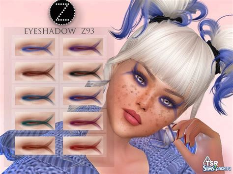 Косметика для Симс 4 - скачать бесплатно косметику для Sims 4