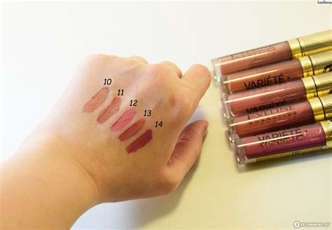 Жидкая губная помада Eveline VARIETE Perfect Matte lip ink - «НОВИНКА ...