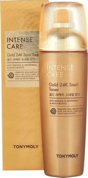 TONYMOLY / Тонимоли Intense Care Gold 24K Snail Toner Тонер для лица ...