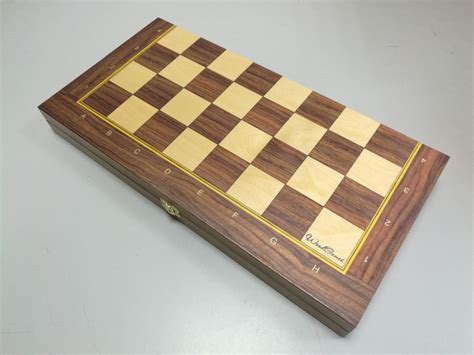 Купить Шахматная доска складная 49 см в Москве | Шахматный магазин ChessOK