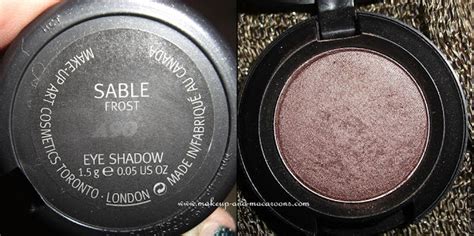 Some new MAC e/s - Sable, Saddle and Swiss Chocolate |Makeup and Macaroons