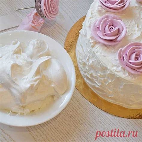 Белковый крем для торта Ингредиенты: Яичный белок – 1 шт. Сахар – 80 гр ...