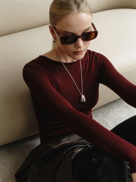 Солнцезащитные очки с крупными линзами :: LICHI - Online fashion store