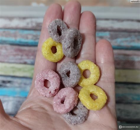 Готовые завтраки Kellogg`s "Радужные колечки" с фруктовым вкусом - «🌈 🦄 ...