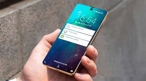 Samsung выпустит три смартфона со сканером отпечатка пальца в экране