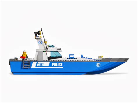 Bricker - Конструктор LEGO 7287 Полицейский катер (Police Boat)