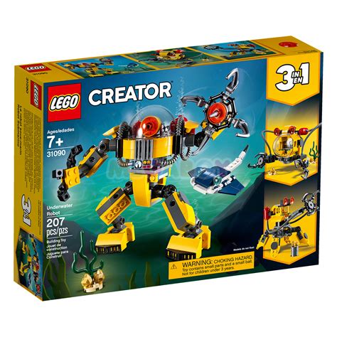 ЛЕГО 31090 купить, 2019 LEGO® Creator 3 in 1 - “Подводный робот” 7+