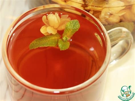 Иван-чай с жасмином и мятой – кулинарный рецепт