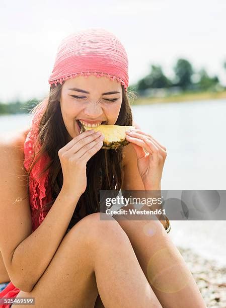 1,272 Eating Pineapple Stock Photos, High-Res Pictures, and Images ...