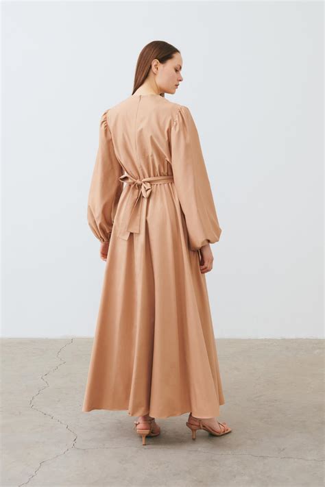 BERA COTTON DRESS MINK